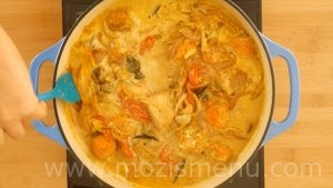 Kerala Fish (Meen) Molee / Moilee - Kerala Style Fish Stew - Mozis Menu