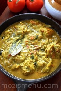 Kerala Fish (Meen) Molee / Moilee - Kerala Style Fish Stew - Mozis Menu